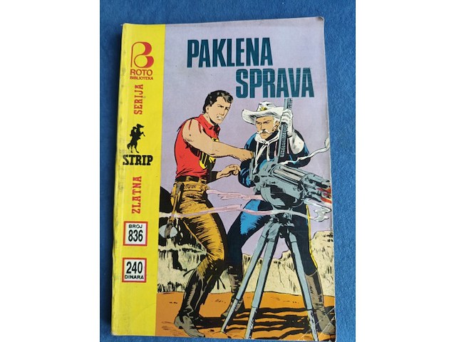 ZS 836 PAKLENA SPRAVA - ZAGOR