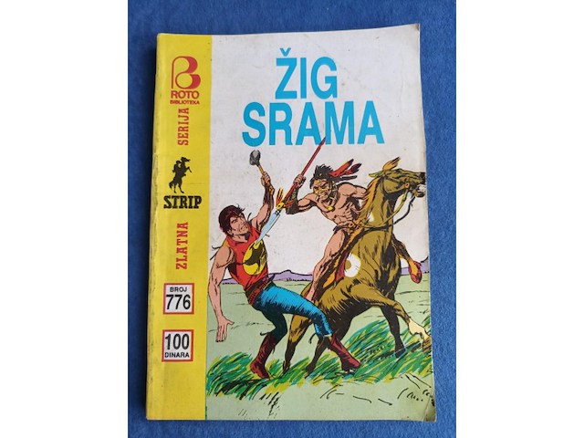 ZS 776 ŽIG SRAMA - ZAGOR