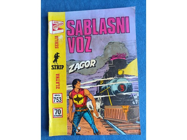 ZS 753 SABLASNI VOZ - ZAGOR