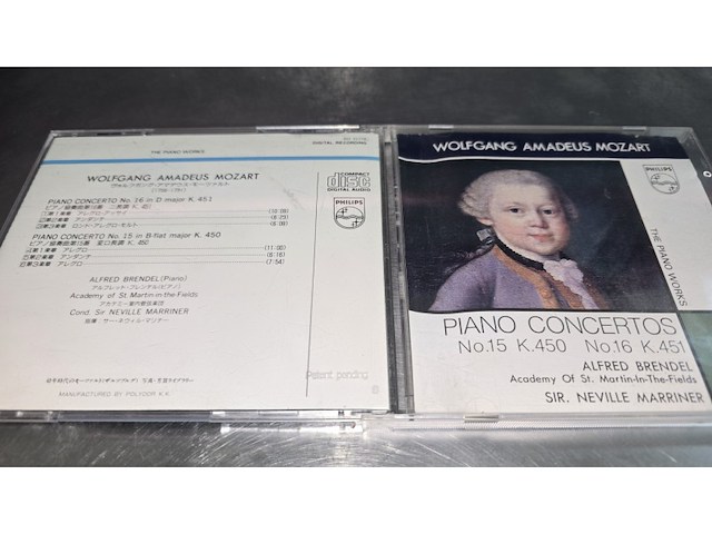 Mozart, Piano concertos Nos  15 &; 16 , ORIGINAL