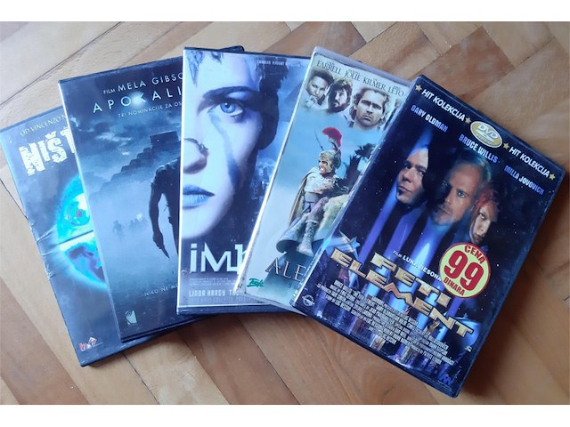 FANTASTIKA, DVD lot (5 filma)