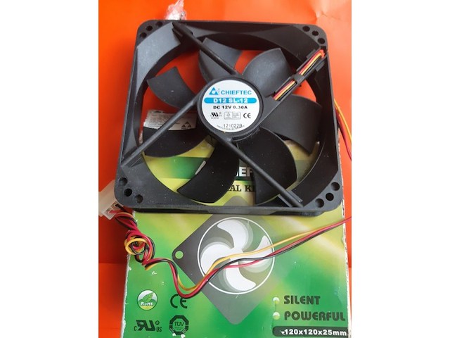 Chieftec D12 SL 12 Silent ventilato