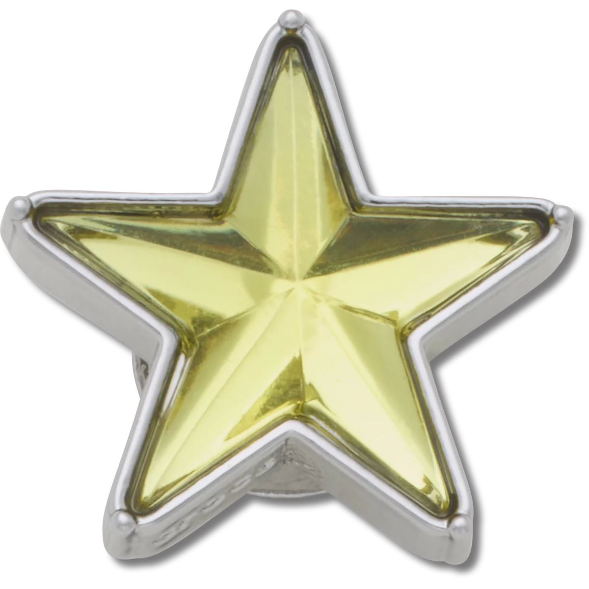 Silver and Green SMT Gem Star