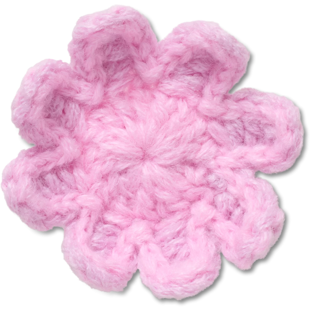 Crochet Light Pink Flower