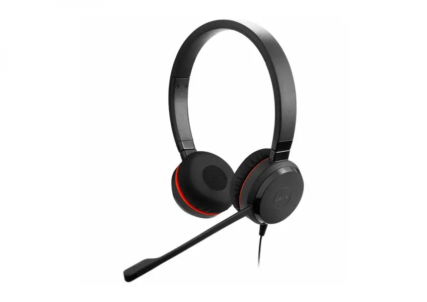 JABRA Slušalice Evolve 20 MS, Stereo, Žične, Crne