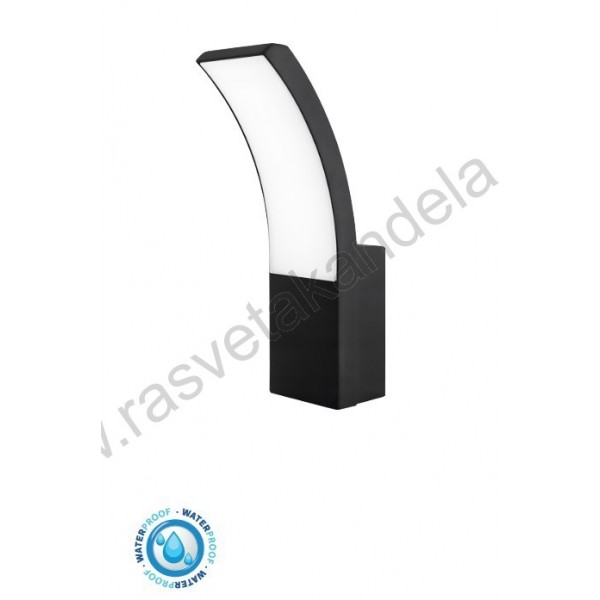 Baštenska zidna LED lampa PRESTIGE-1 12W 4200K