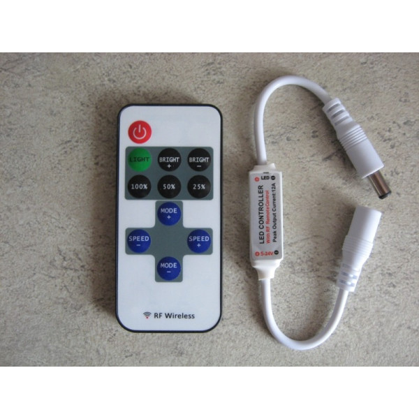 Dimer RF za led trake 12A 144W sa činčevima