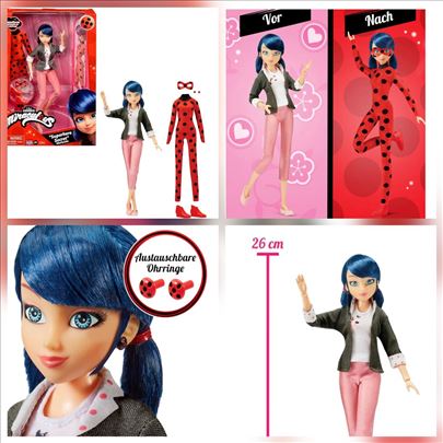 Miraculous Marinette Ladybug Bubamara Secret lutka
