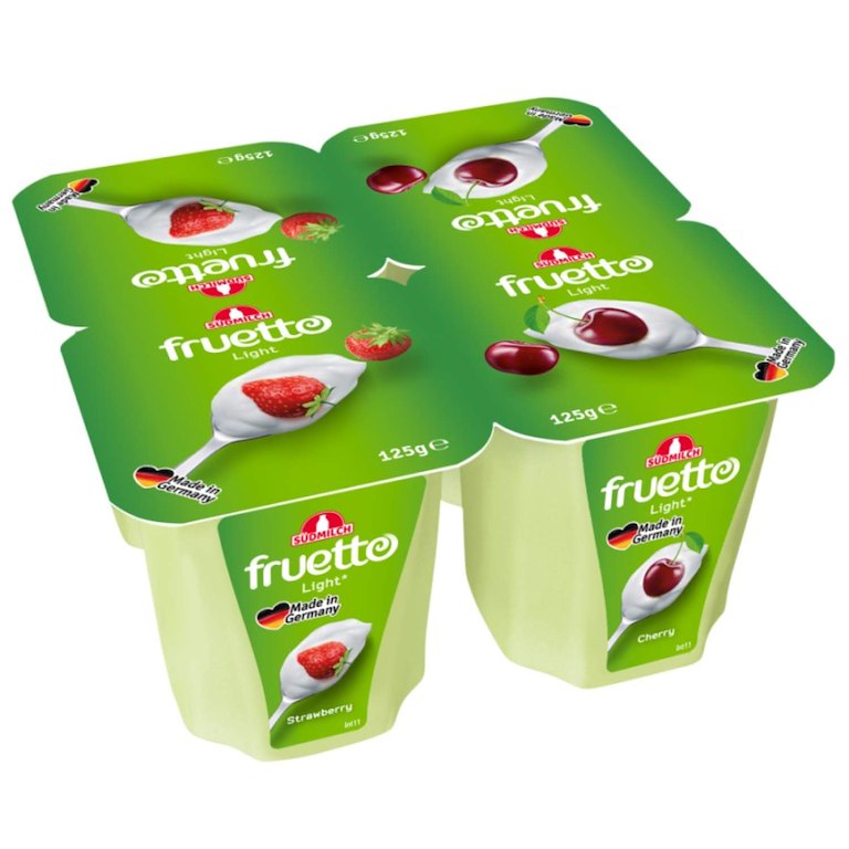 Jogurt voćni jagoda trešnja 0.2%mm 125g fruetto