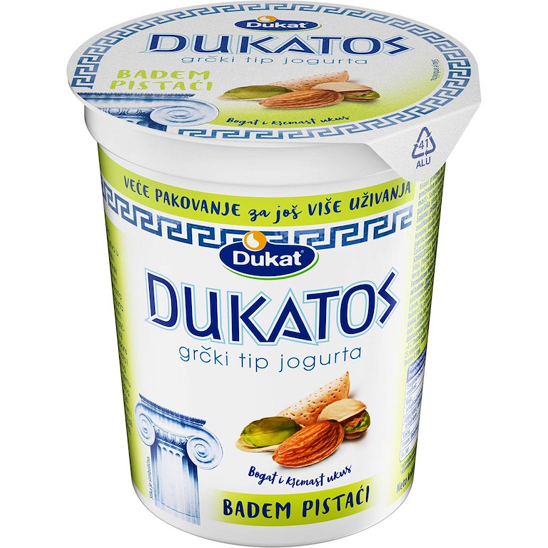Jogurt badem pistaći 400g dukatos