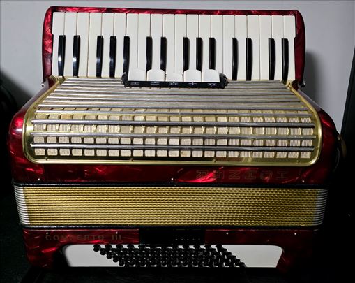 Hohner Concerto III 72 basa 5+2 reg - troglasna