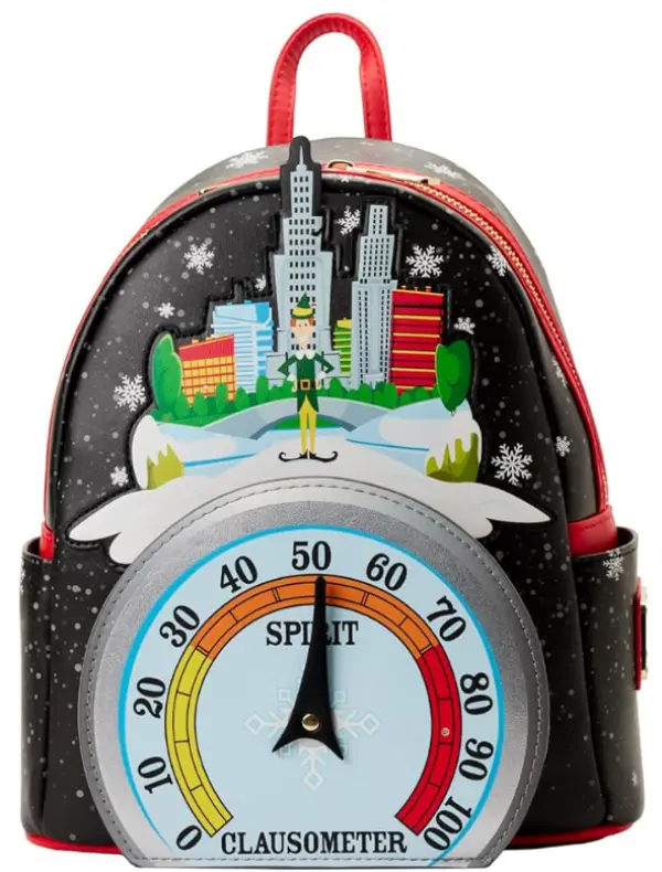 Elf Clauseometer Light Up Mini Backpack