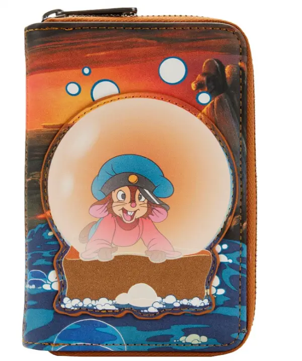 An American Tail Fievel Bubbles Zip Around Wallet