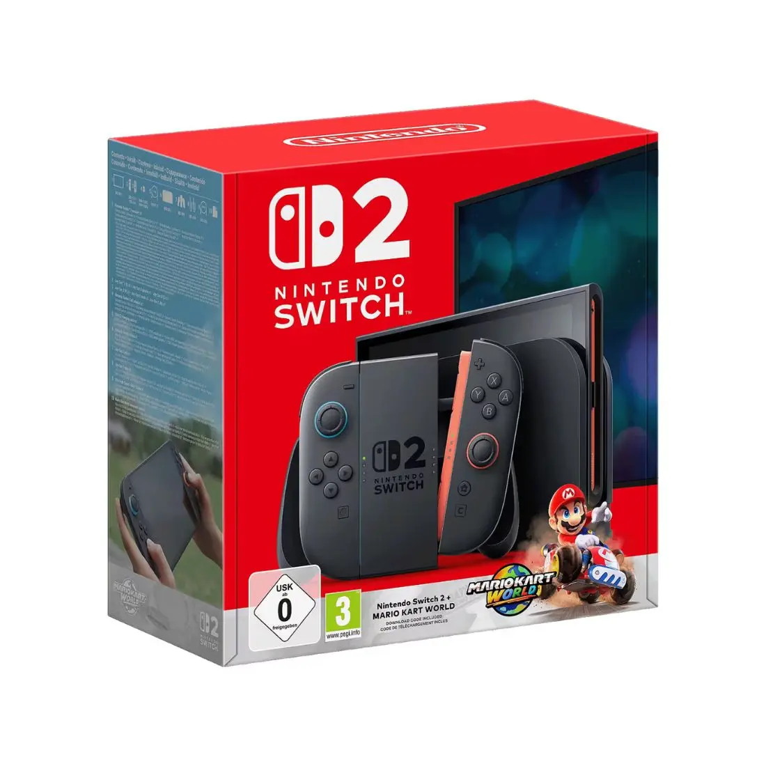 Nintendo Switch 2 Konzola + Mario Kart World Bundle