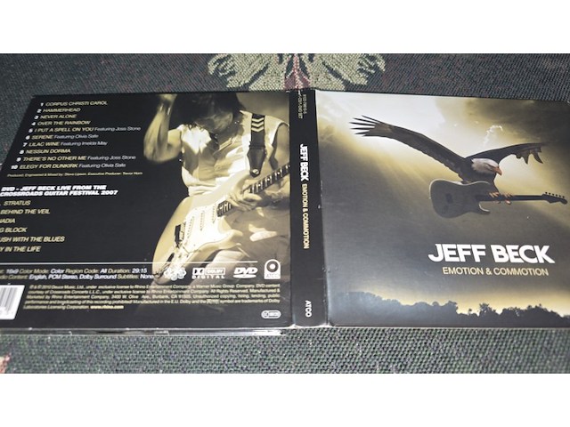 Jeff Beck - Emotion &; commotion CD+DVD , ORIGINAL