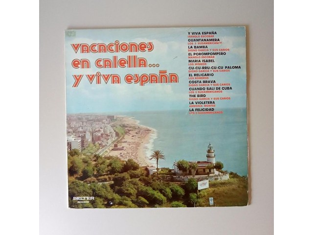 Various - Vacaaciones... Y Viva Espana (LP, Spain)