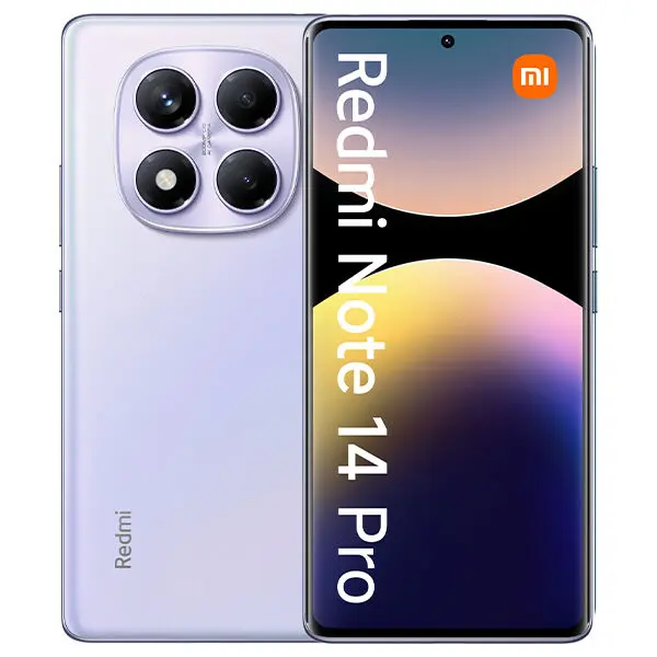 Xiaomi Redmi Note 14 Pro pametni telefon - 8+256Gb Aurora Purple