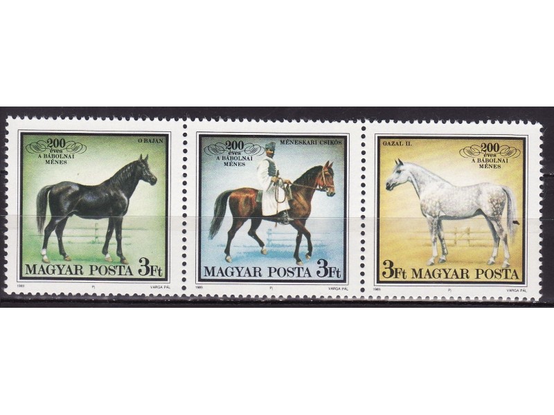Mađarska - konji - 1989.