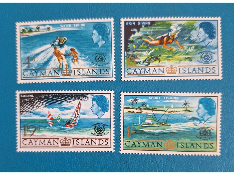 Cayman Islands 1967 cista serija