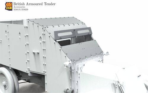 NEW! Copper State Models A35-066 Driver's Shutter with Vision Slot (3D-Printed)