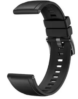 HuaweiBlack Fluoroelastomer Strap 22mm