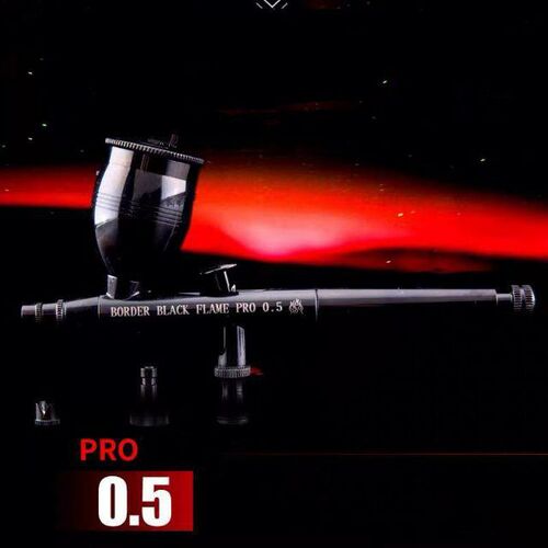 Border Model BD0303 Black Flame PRO 0.5 Airbrush