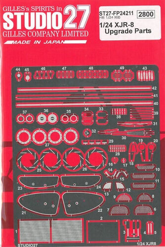 NEW! Studio 27 FP24211 Jaguar XJR-8 - PE Upgrade Parts (for Hasegawa Kits)
