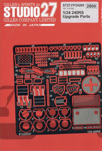 Studio 27 FP24269 Nissan 240RS - PE Upgrade Parts (for Hasegawa Kits)