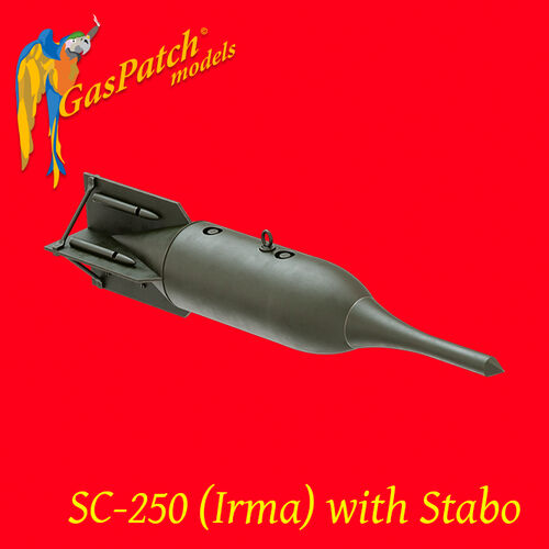 NEW! Gaspatch Models 25-48378 SC 250 (Irma) with Stabo Bomb (4 pcs)