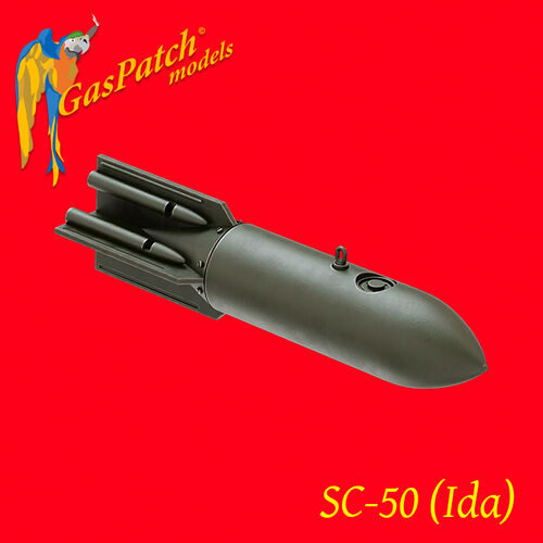 NEW! Gaspatch Models 25-48374 SC 50 (Ida) Bomb (8 pcs)