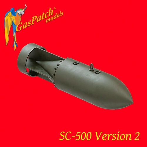 NEW! Gaspatch Models 25-48381 SC 500 Version 2 Bomb (2 pcs)