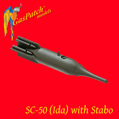 NEW! Gaspatch Models 25-32387 SC 50 (Ida) with Stabo Bomb (4 pcs)