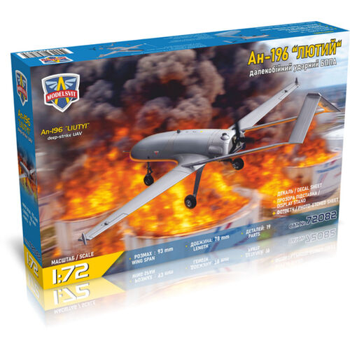 Modelsvit 72082 Antonov An-196 Liutyi - Deep Strike UAV