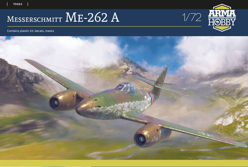 NEW! Arma Hobby 70083 Messerschmitt Me 262 A-1a
