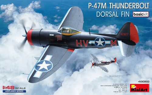 NEW! MiniArt 48060 Republic P-47 M Thunderbolt - Dorsal Fin (Basic Kit)