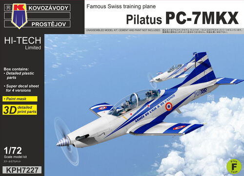NEW! Kovozavody Prostejov KPH7227 Pilatus PC-7MKX (Hi-Tech)