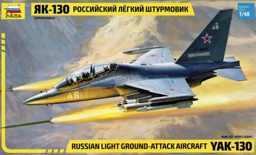 Zvezda 4821 YAK-130 Russian Light Ground-Attack Aircraft
