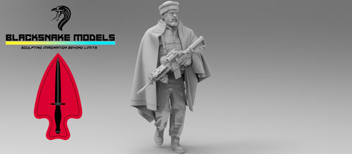 BlackSnake Model DELTA-07-16 US Delta Force - Operation Tora Bora - Soldier 7 (1 Figure)