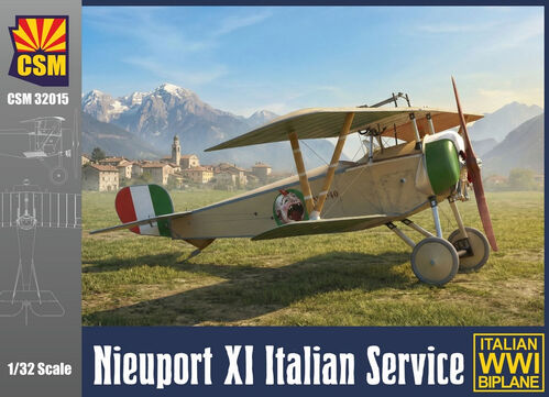 NEW! Copper State Models 32015 Nieuport XI Italian Service