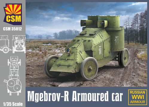 NEW! Copper State Models 35012 Mgebrov-R Armoured Car