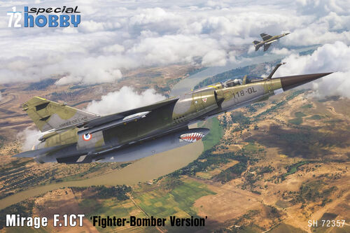 NEW! Special Hobby 72357 Dassault Mirage F.1CT - Fighter-Bomber Version