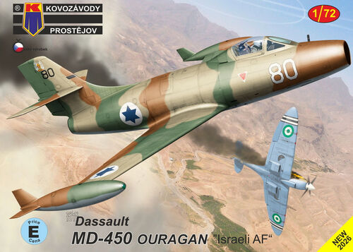 Kovozavody Prostejov 72530 Dassault MD-450 Ouragan - Israel Air Force