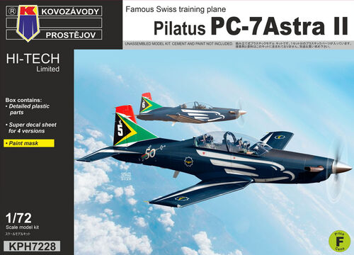 NEW! Kovozavody Prostejov KPH7228 Pilatus PC-7 Astra II (Hi-Tech)