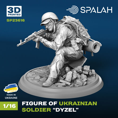 Spalah 23616 Ukrainian Soldier "Dyzel" (1 Figure / 3-D Printed)