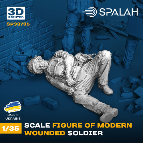 Spalah 33735 Modern Ukraininan Wounded Soldier (1 Figure / 3D-Printed)