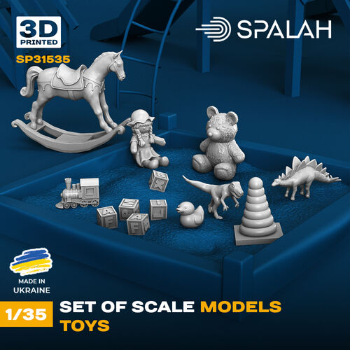 NEW! Spalah 31535 Toys (3-D Printed)