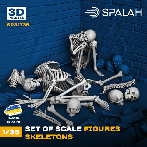 NEW! Spalah 31735 Skeletons (3D-Printed)