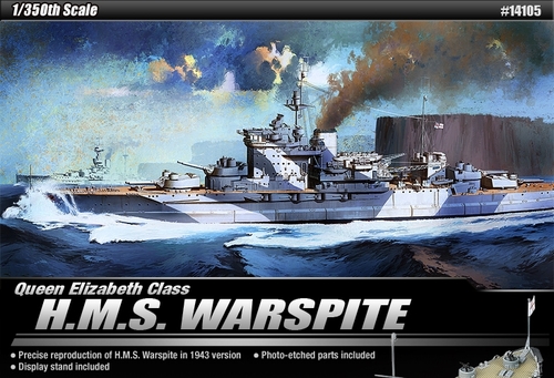 Academy 14105 H.M.S. Warspite