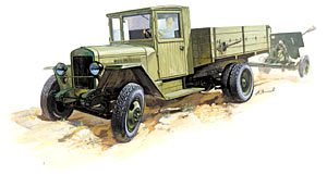 Zvezda 3529 ZIS-5B Soviet truck