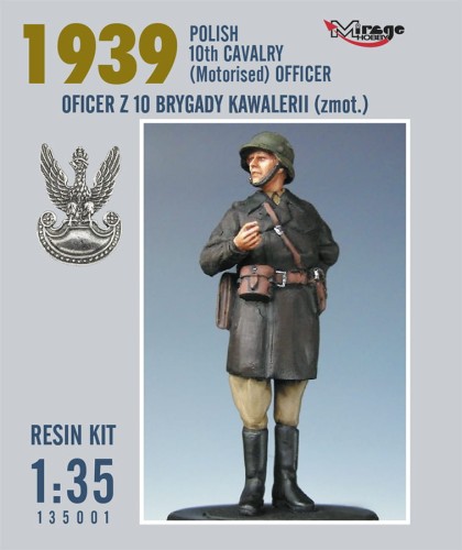 Mirage-Hobby 135001 Polski Oficer 10. Brygady Kawalerii 1939 [żywica]